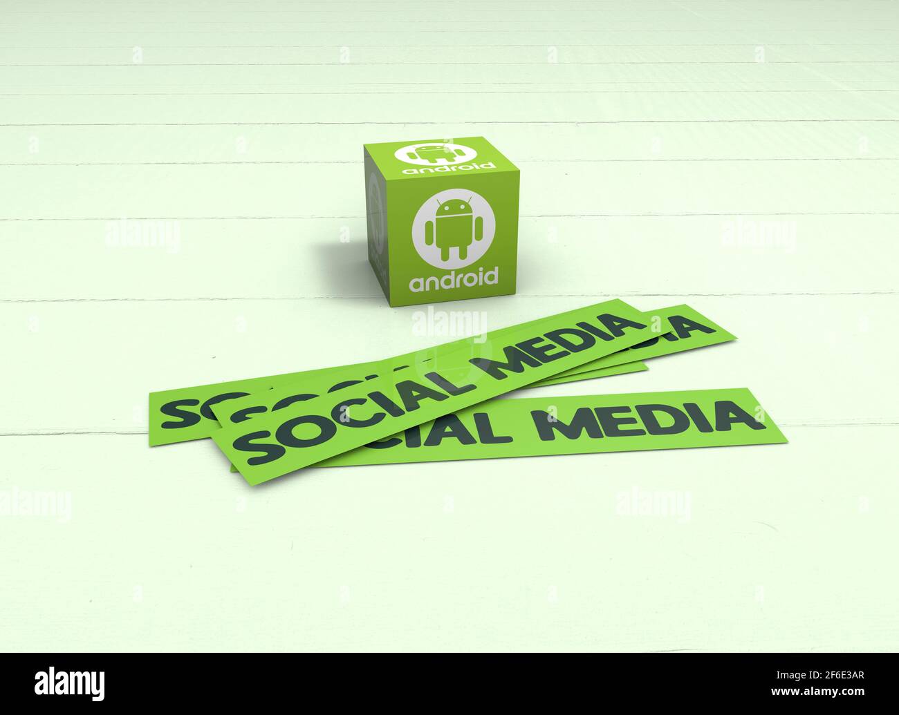 Android, Social Media Stock Photo Stock Photo - Alamy