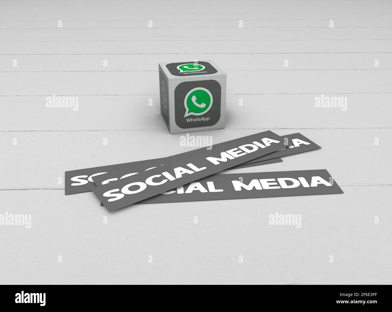WhatsApp, Social Media Stock Photo Stock Photo - Alamy