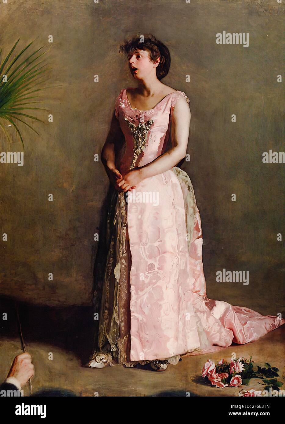 The concert singer eakins hi-res stock photography and images - Alamy