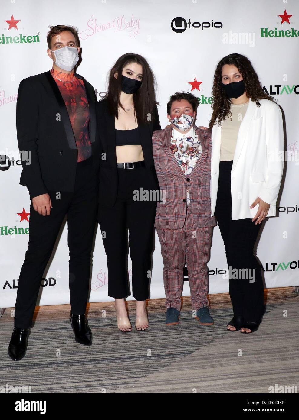 Brooklyn, NY, USA. 30th Mar, 2021. Kieran Altmann, Emma Seligman, Katie ...