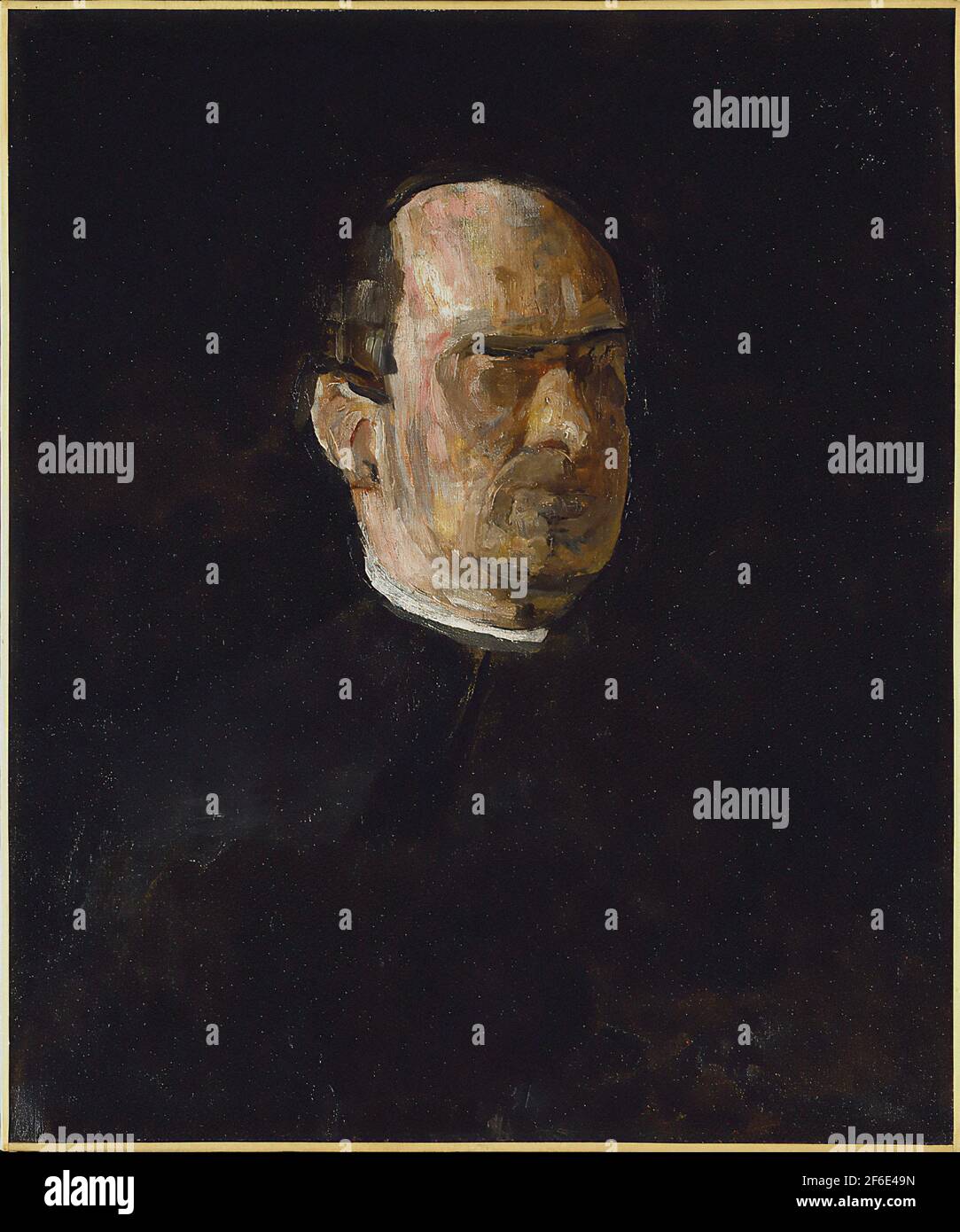 Thomas Eakins - Portrait Dr Edward Anthony Spitzka C 1913 Stock Photo ...