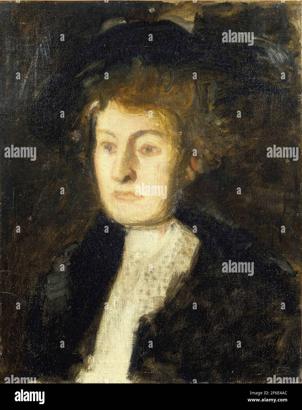 Thomas Eakins - Portrait Miss Mary Perkins 1902 C 1902 Stock Photo - Alamy