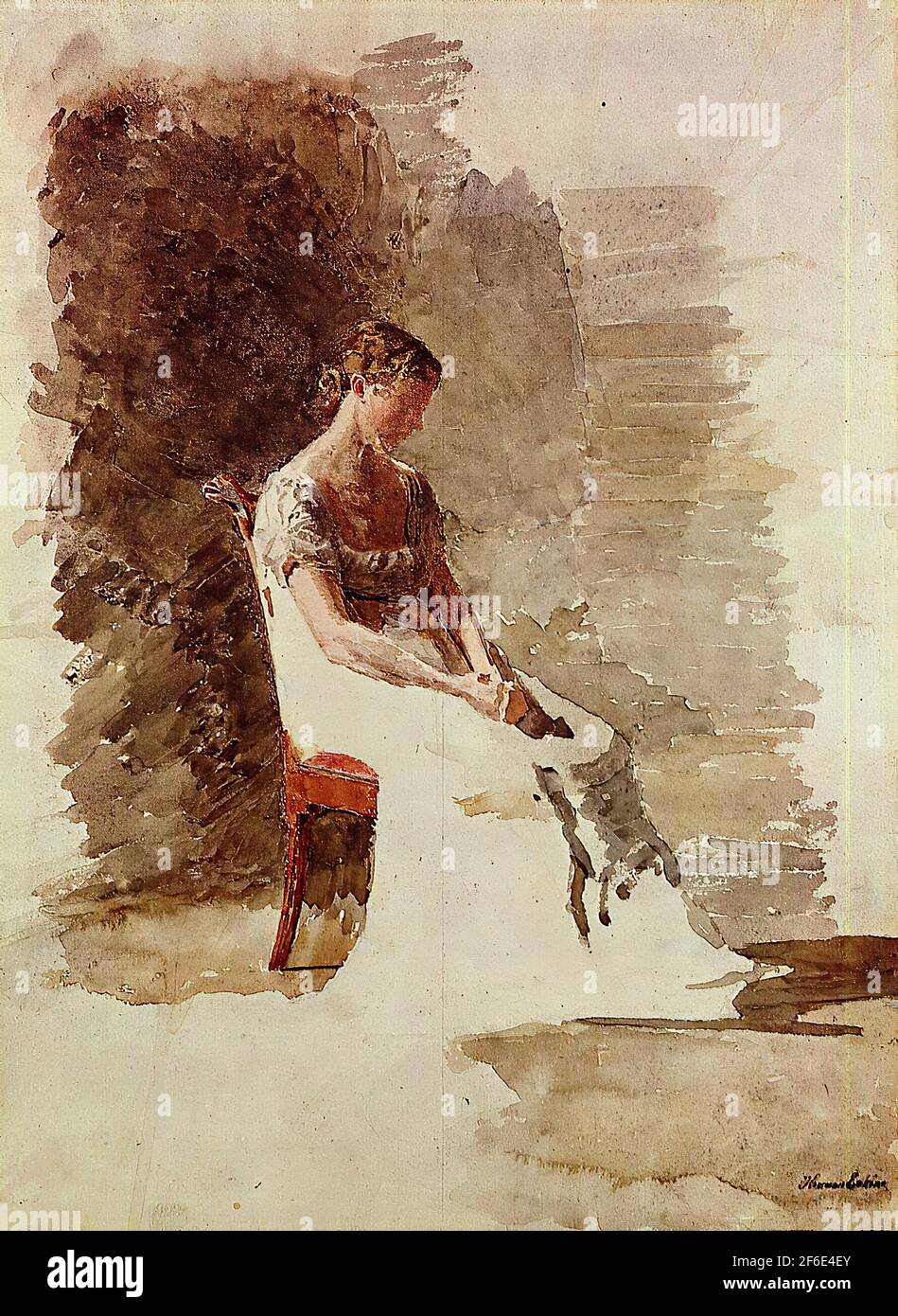 Thomas eakins retrospection hi-res stock photography and images - Alamy