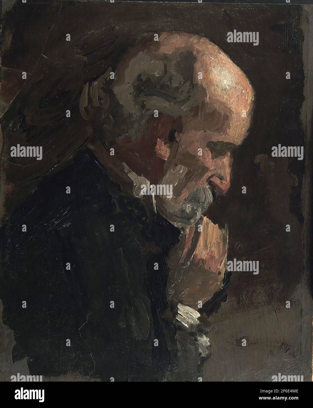 Thomas Eakins - Sketch Chess Players Stock Photo - Alamy