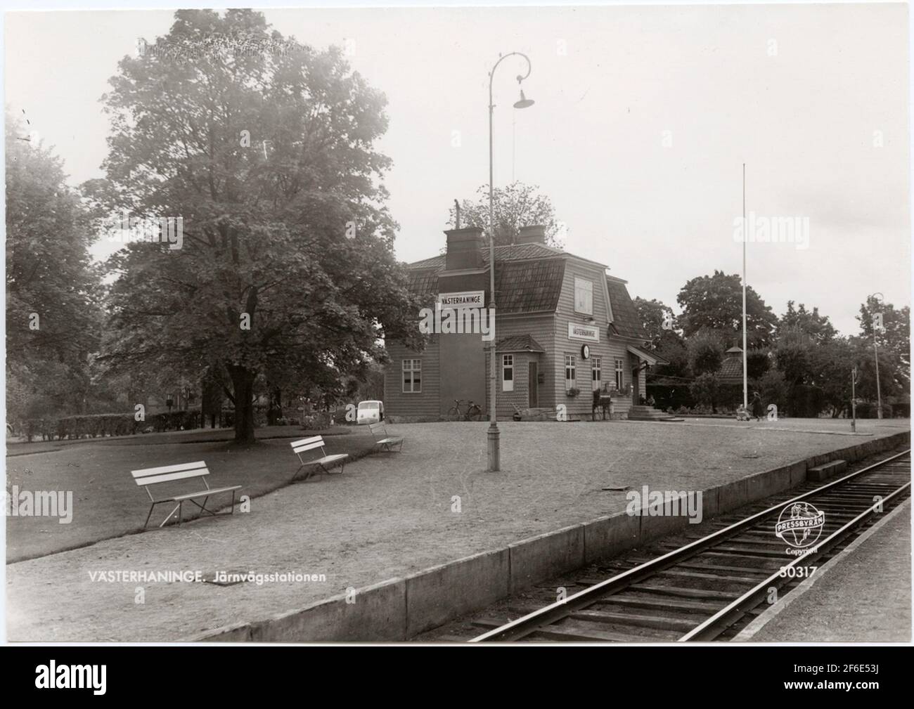 Sweden, Stockholm, Haninge, Västerhaninge (depicted, town Stock Photo ...