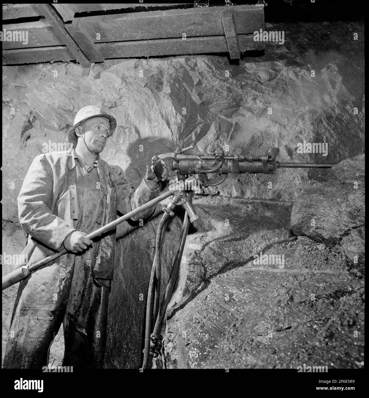 Rock drillers at work Stock Photo - Alamy