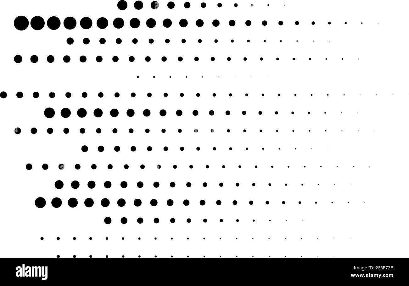 Dot, circles, dotted lines abstract design element. Stipple, stippling ...
