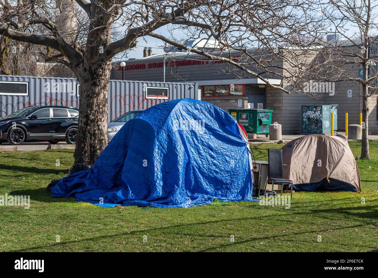 Homeless tent park hi-res stock photography and images - Alamy