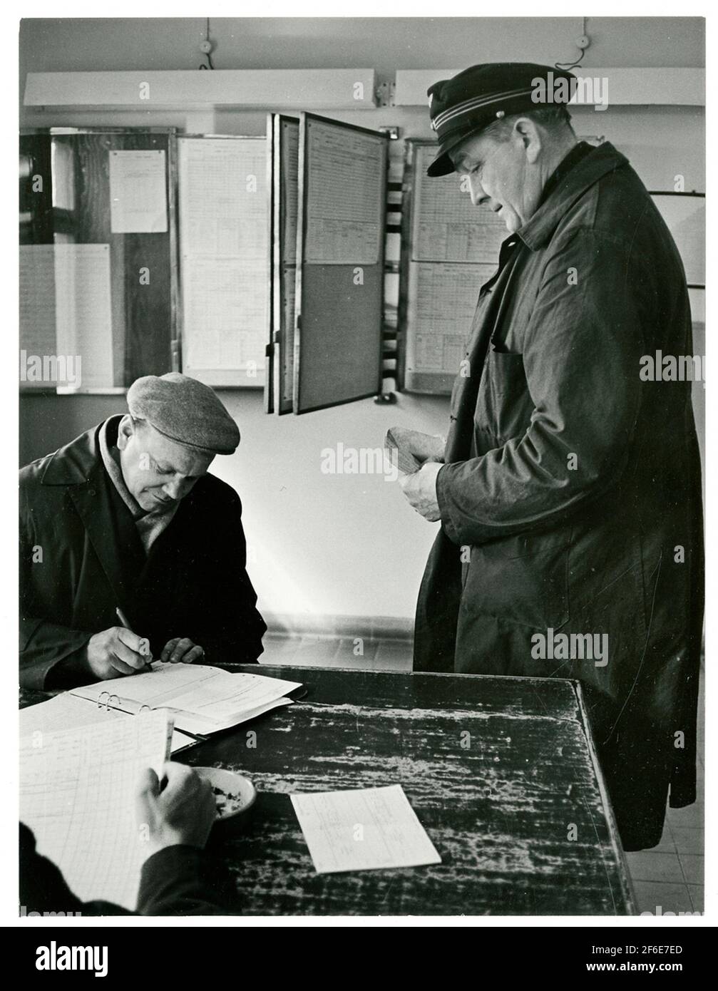 Paperwork in fikarum Stock Photo - Alamy