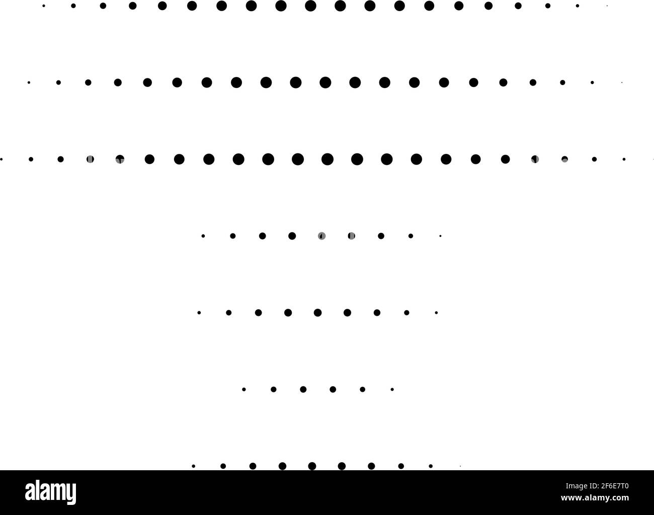 Dot, circles, dotted lines abstract design element. Stipple, stippling ...