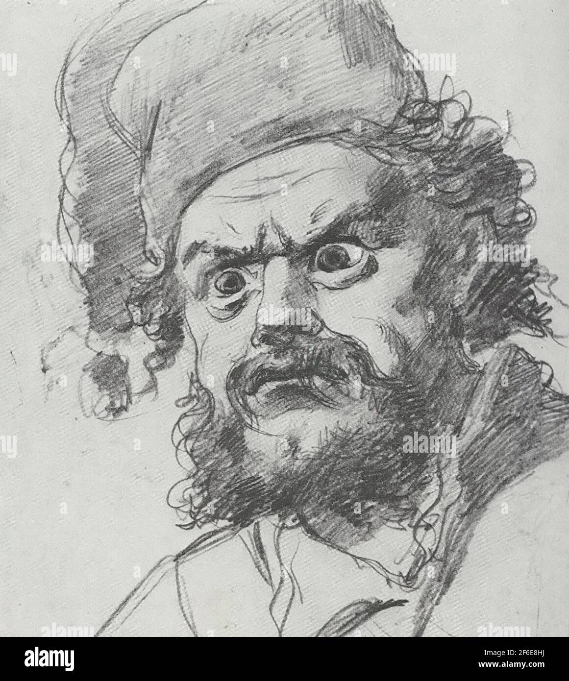 Vasily Perov - Head Pugachev Sketch Stock Photo - Alamy