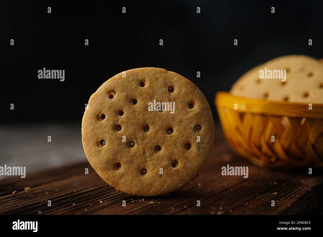 Homemade Indian Atta biscuits - Whole wheat cookies served with tea ...