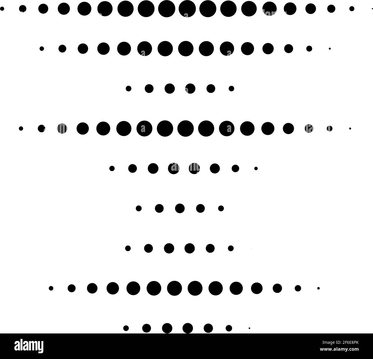 Dot, circles, dotted lines abstract design element. Stipple, stippling ...
