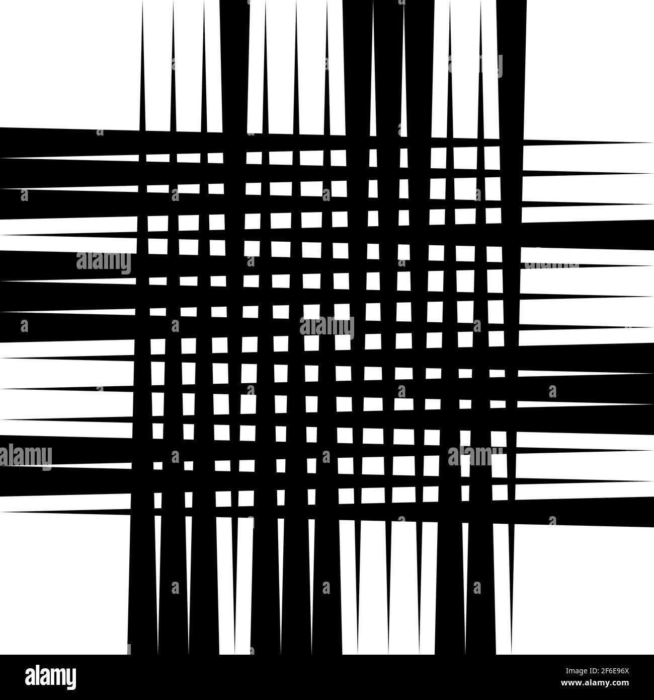 Abstract grid, mesh, lattice, grating geometric element. Intersecting, criss-cross lines ...