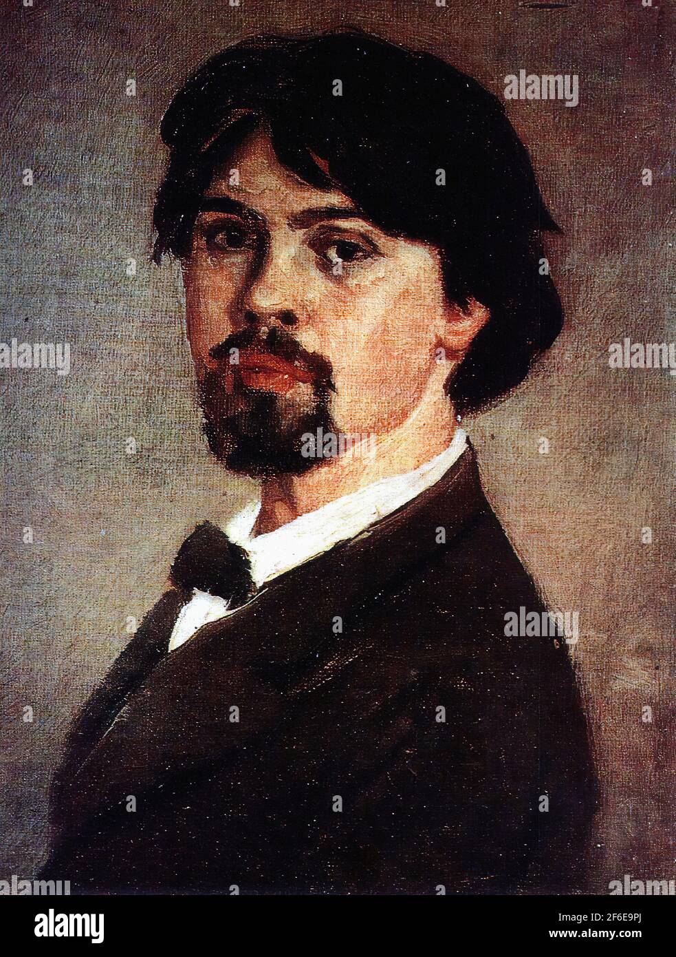 Vasily Surikov - Self Portrait 1879 Stock Photo - Alamy