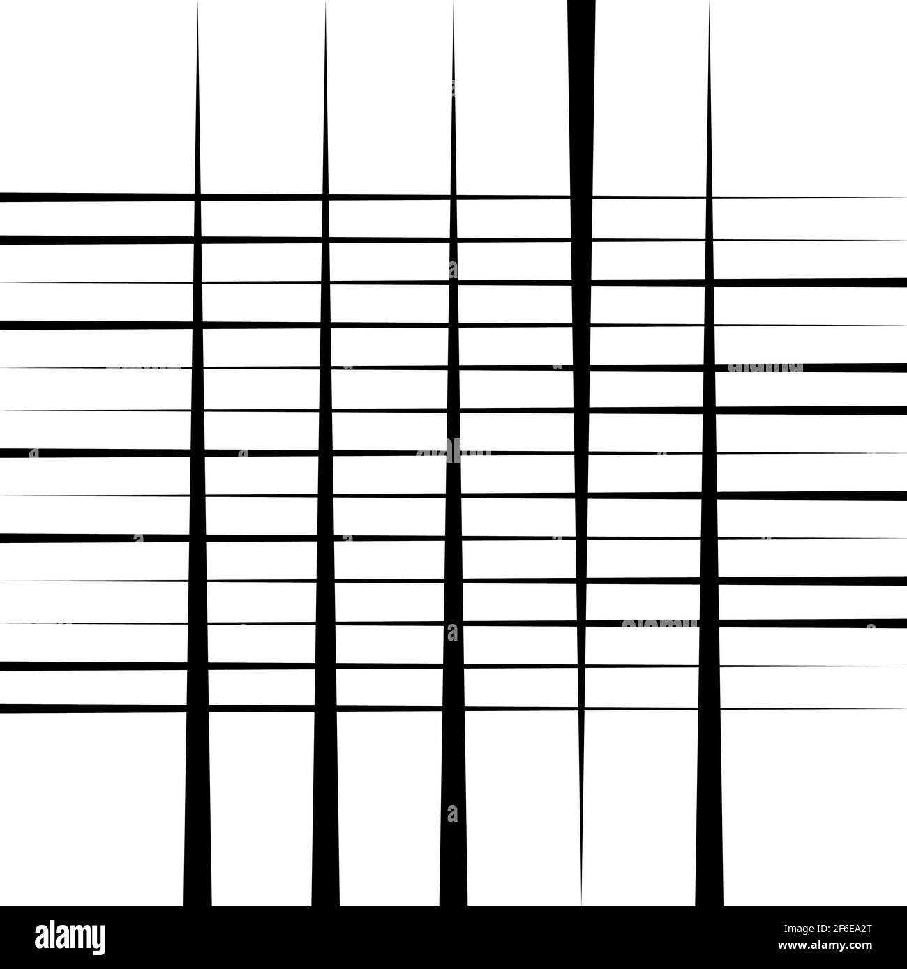 Abstract grid, mesh, lattice, grating geometric element. Intersecting ...