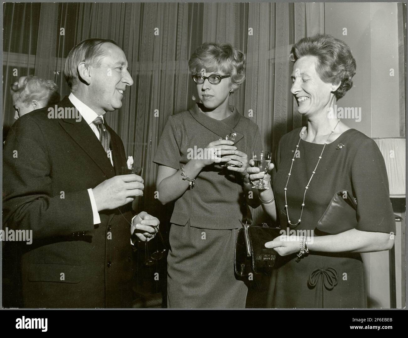 Staff at study visits Stock Photo - Alamy