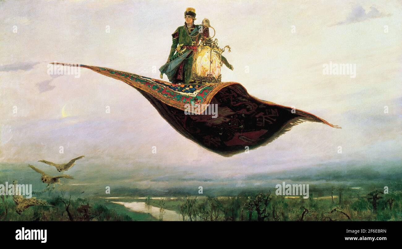 Viktor Vasnetsov - Samolet 1880 Stock Photo - Alamy