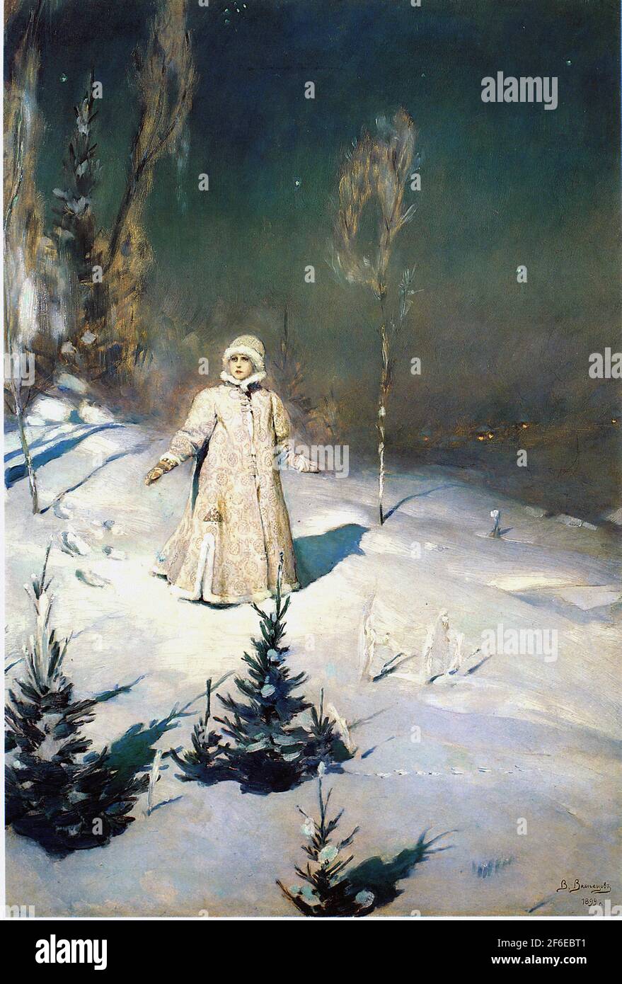 Viktor Vasnetsov - Snow Maiden 1899 Stock Photo - Alamy Viktor Vasnetsov - Snow Maiden 1899 Stock Photo - Alamy