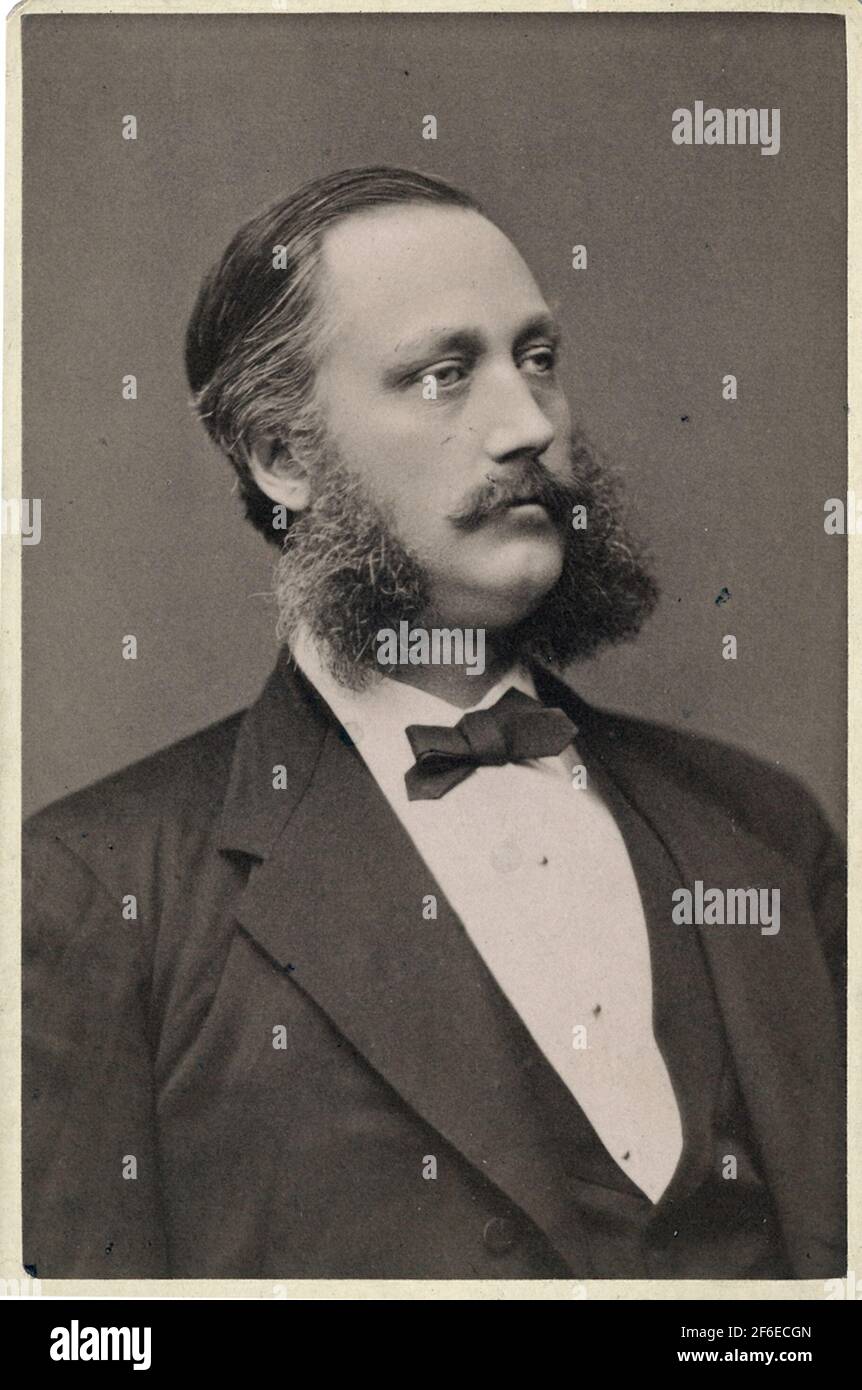 Director of Jacob Emil Mauritz Hahr Stock Photo - Alamy