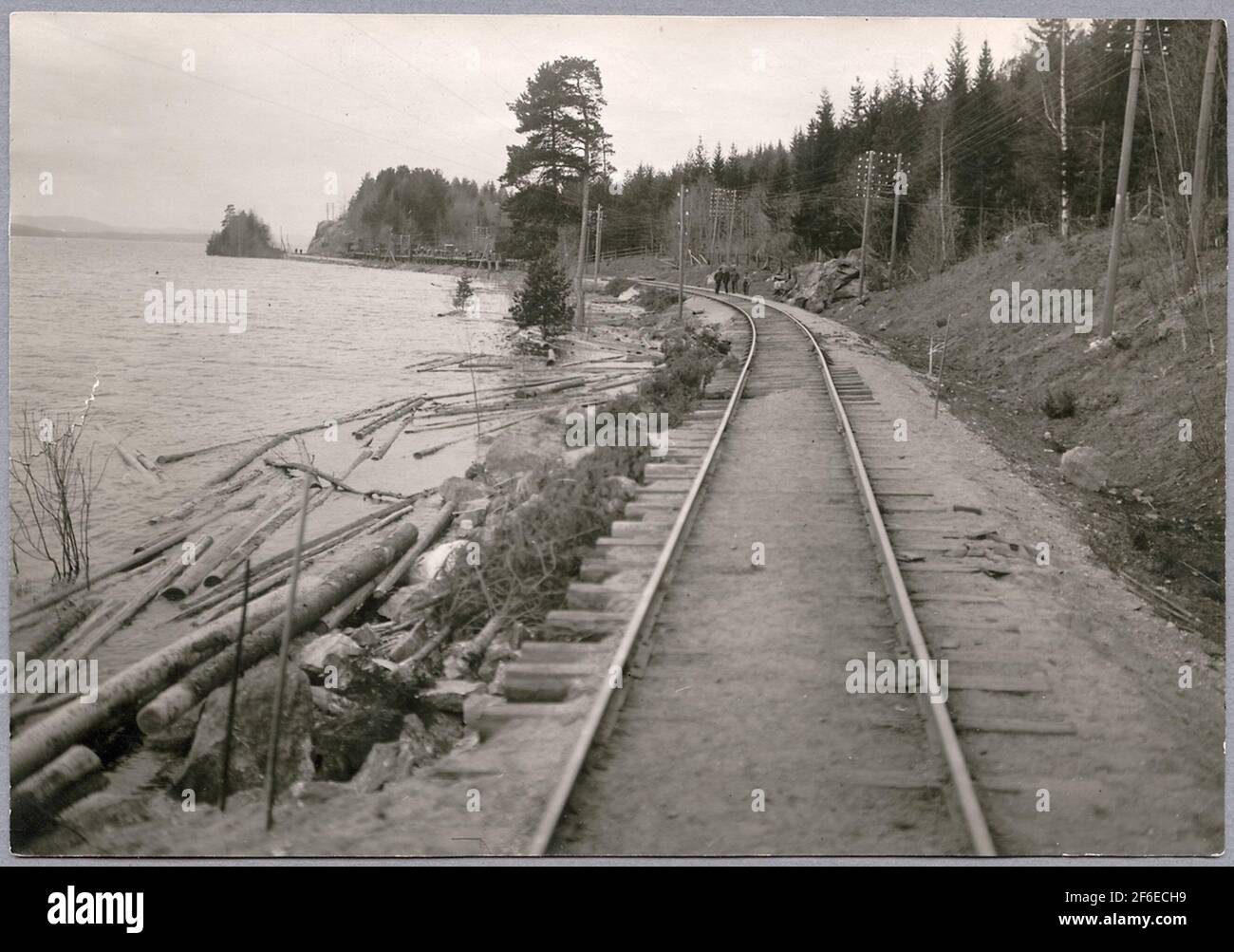 Support Lake, on the line between Stöde and Water Stock Photo - Alamy