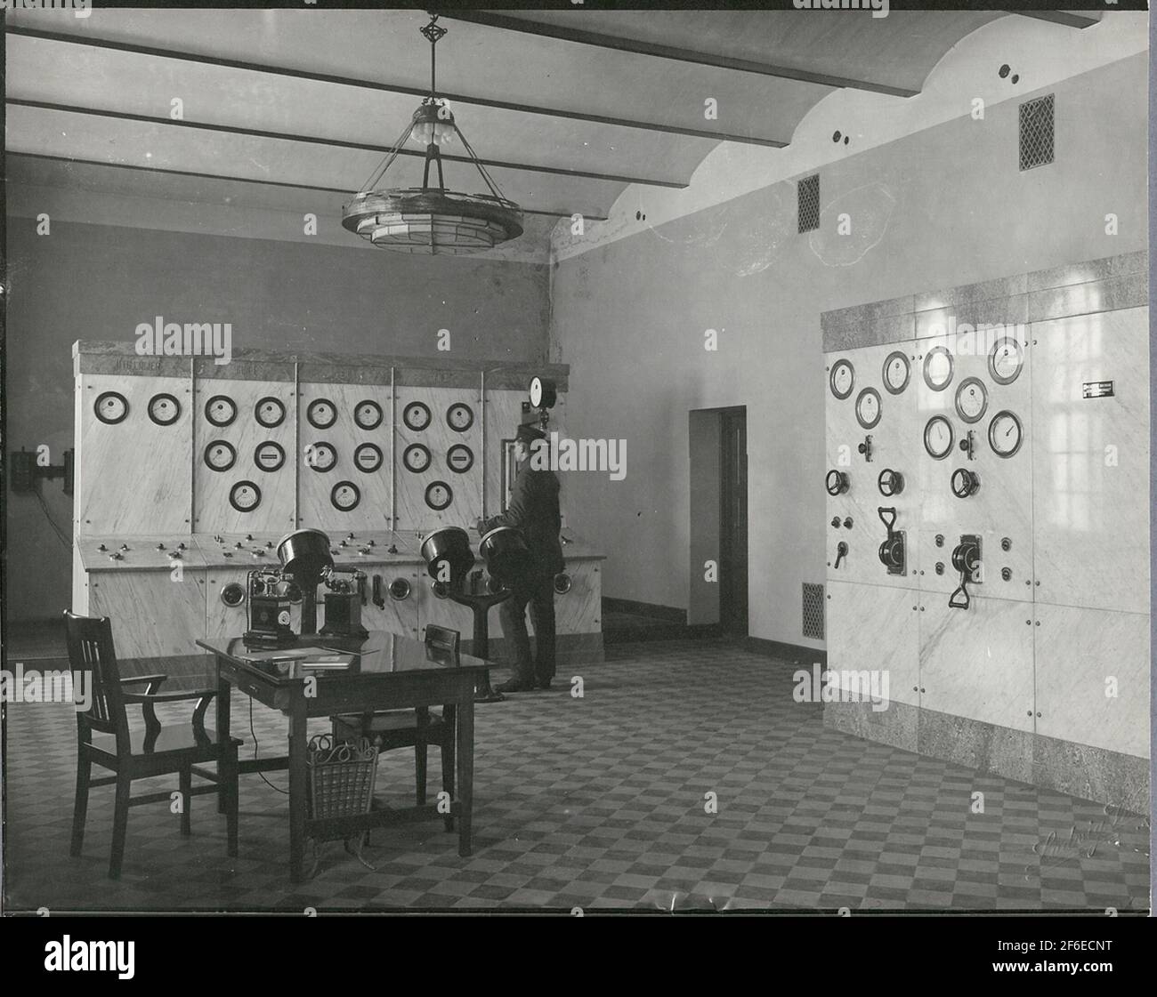 The control room on the transformer station facility Stock Photo - Alamy