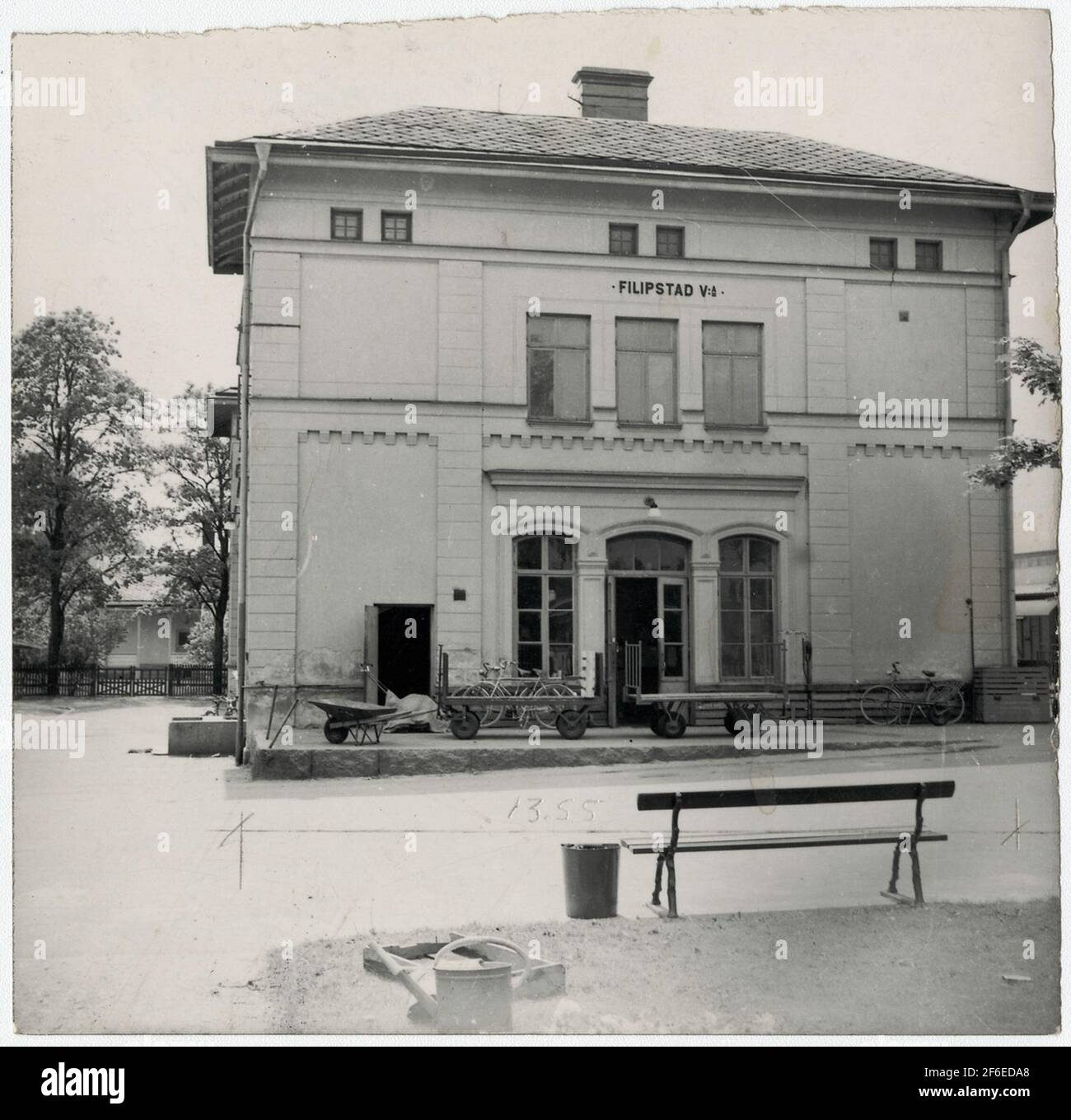 Filipstad's west station Stock Photo - Alamy