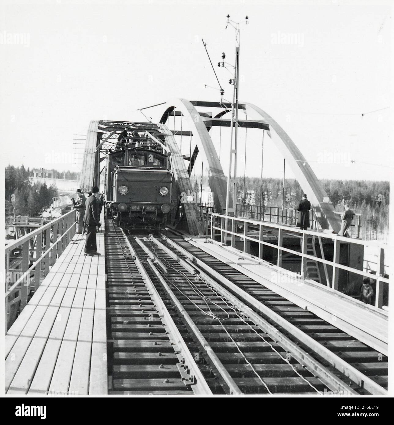A new bridge is about to be built over Skellefteälven on the line ...