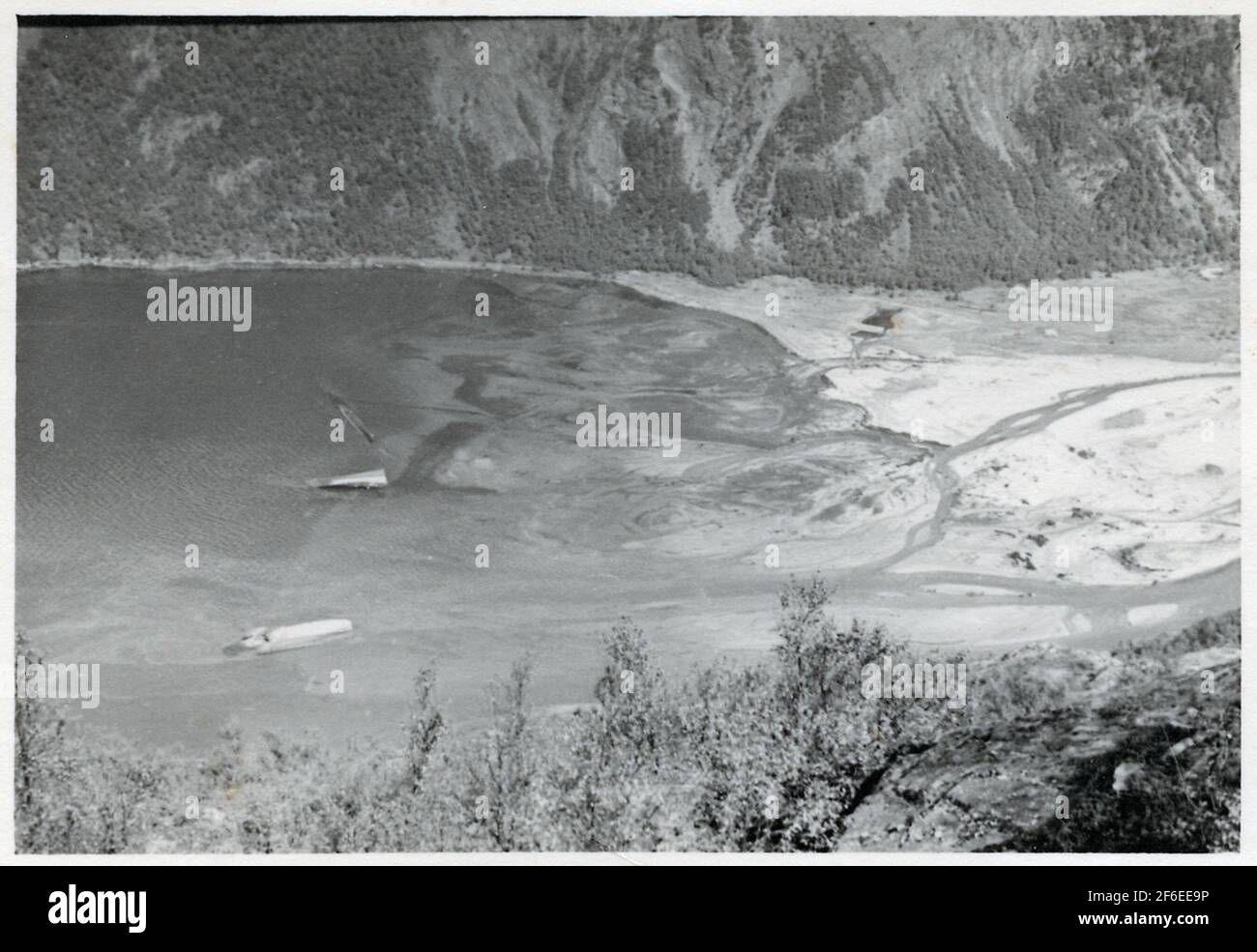 Reduced ships during World War II in Beisfjord, Norway Stock Photo - Alamy
