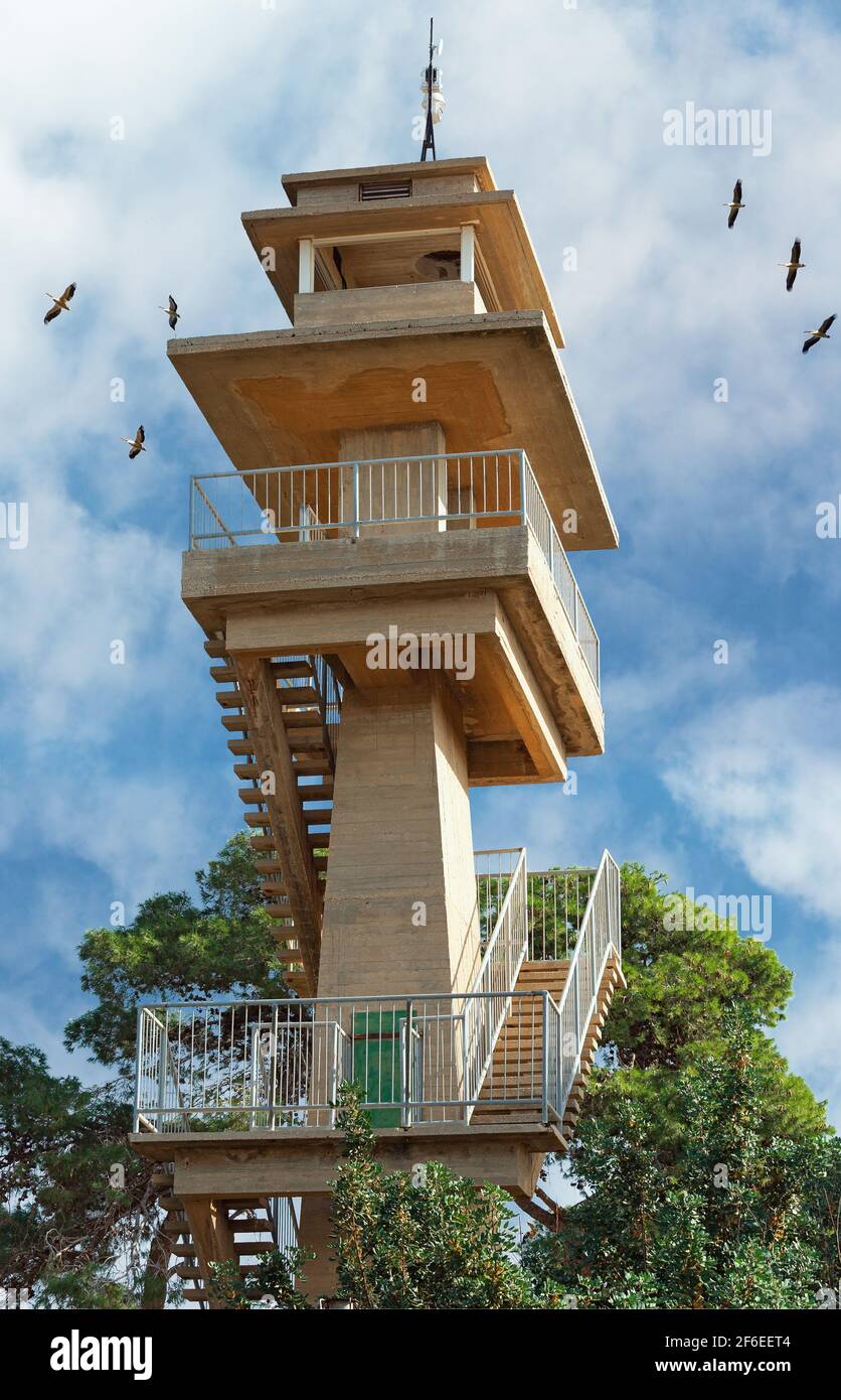 Tower height perspective hi-res stock photography and images - Alamy