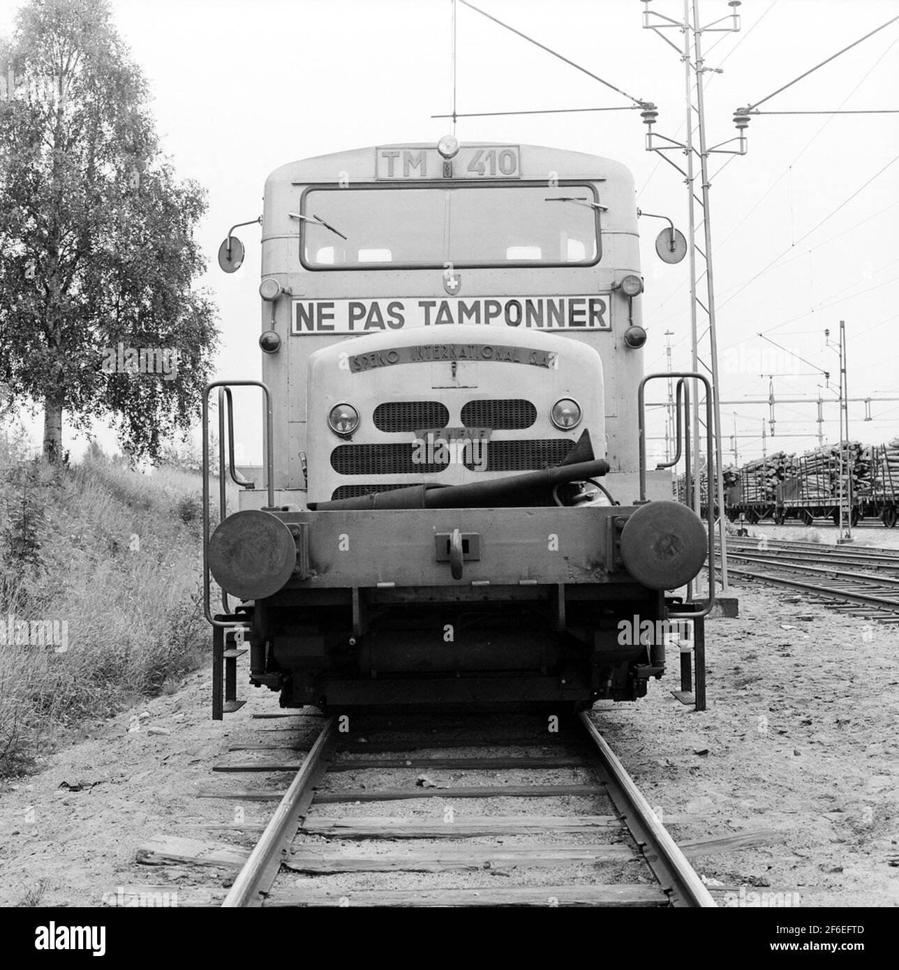SLIPTY. Rail slot machine. Exhibition Y County -67 Stock Photo - Alamy
