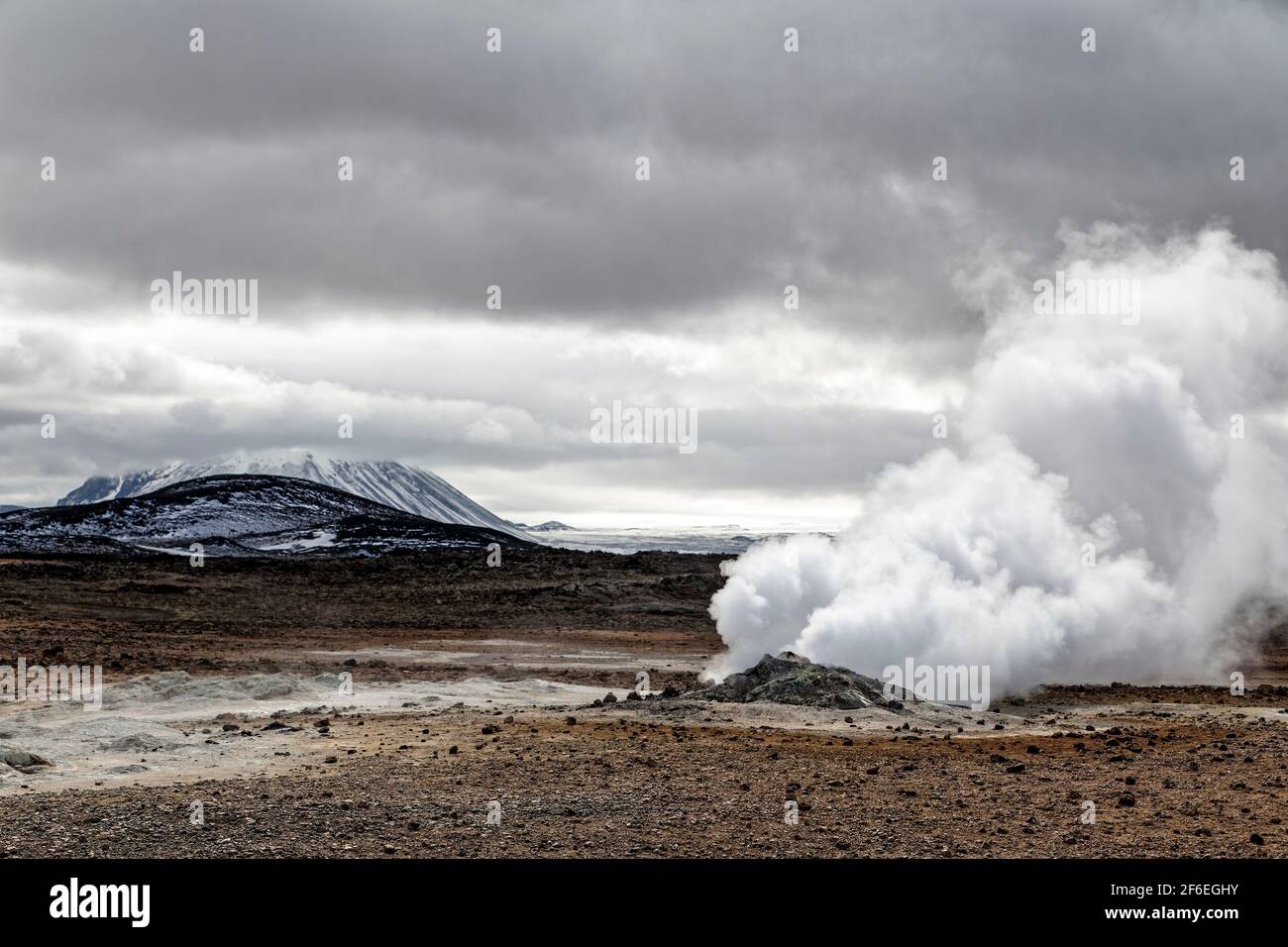 Namafjall, Iceland. 22nd May, 2015. Namafjall (Hverir) is a high ...