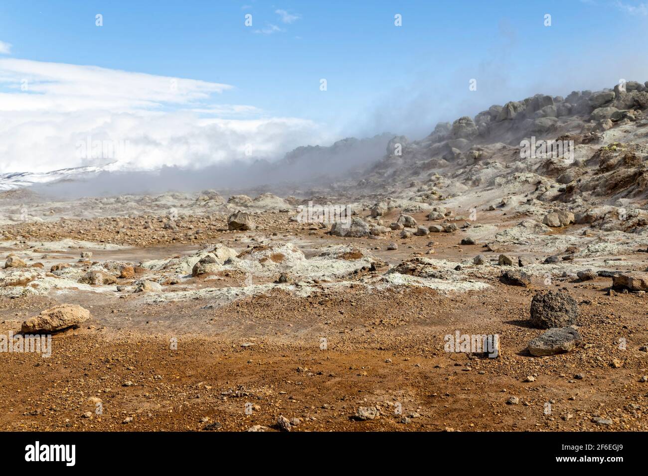Namafjall, Iceland. 22nd May, 2015. Namafjall (Hverir) is a high ...