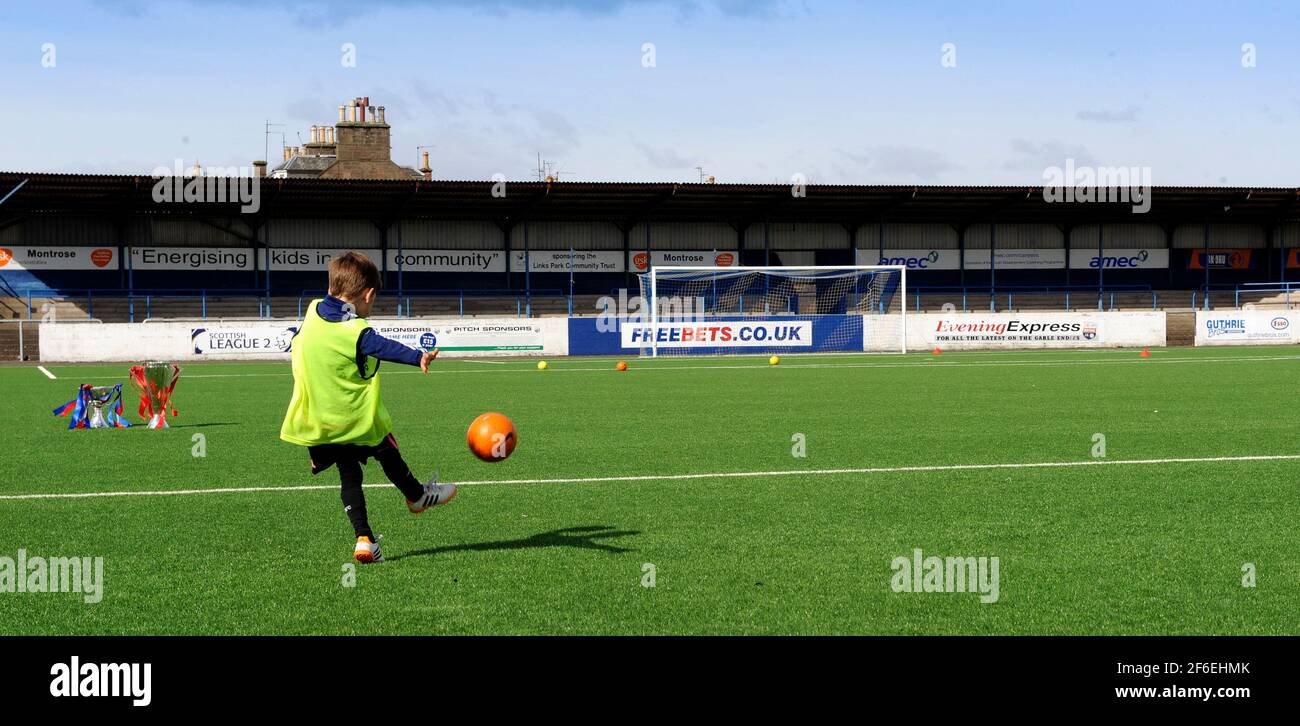 Montrose FC Community Trust Stock Photo - Alamy