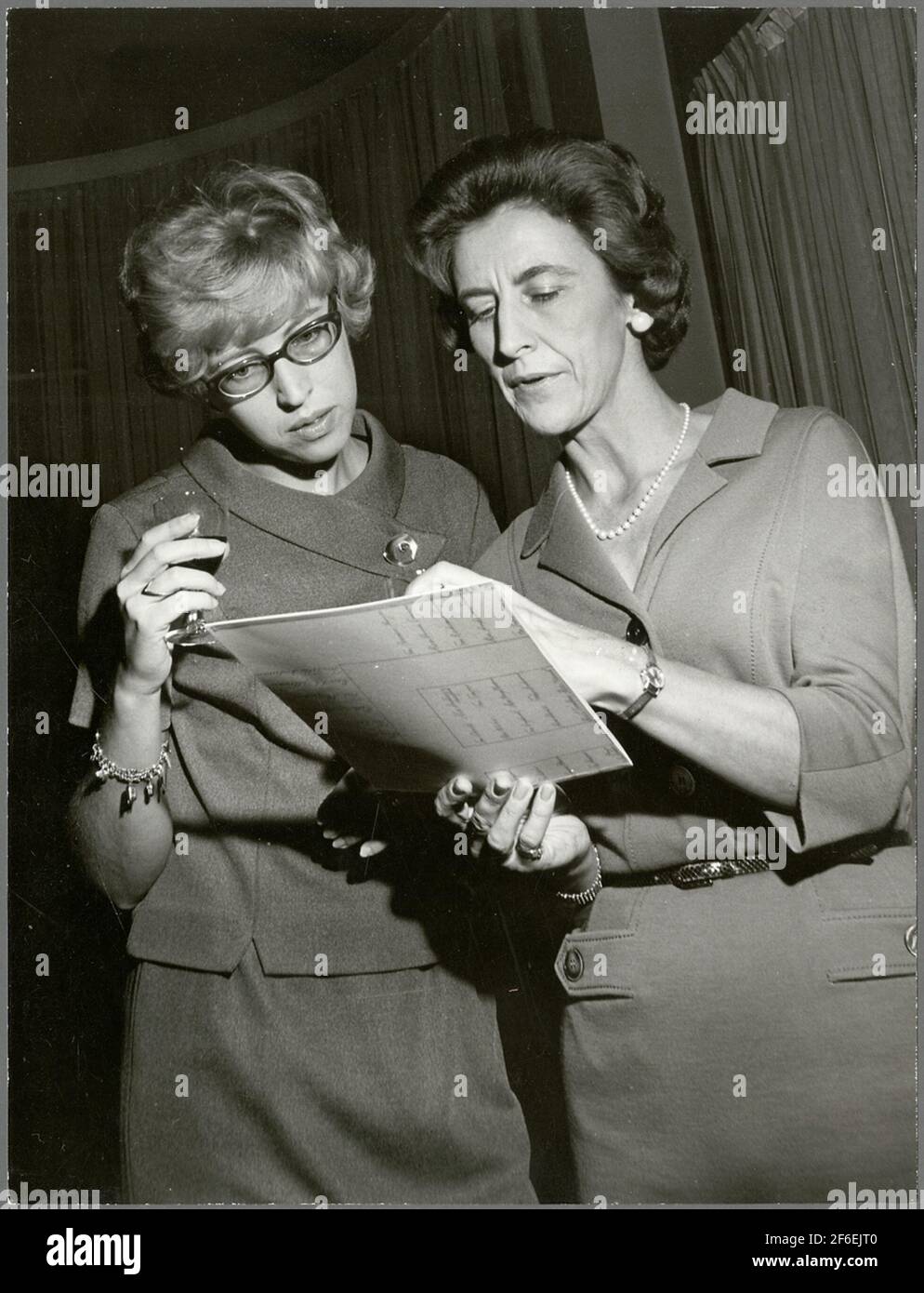 Staff at study visits Stock Photo - Alamy