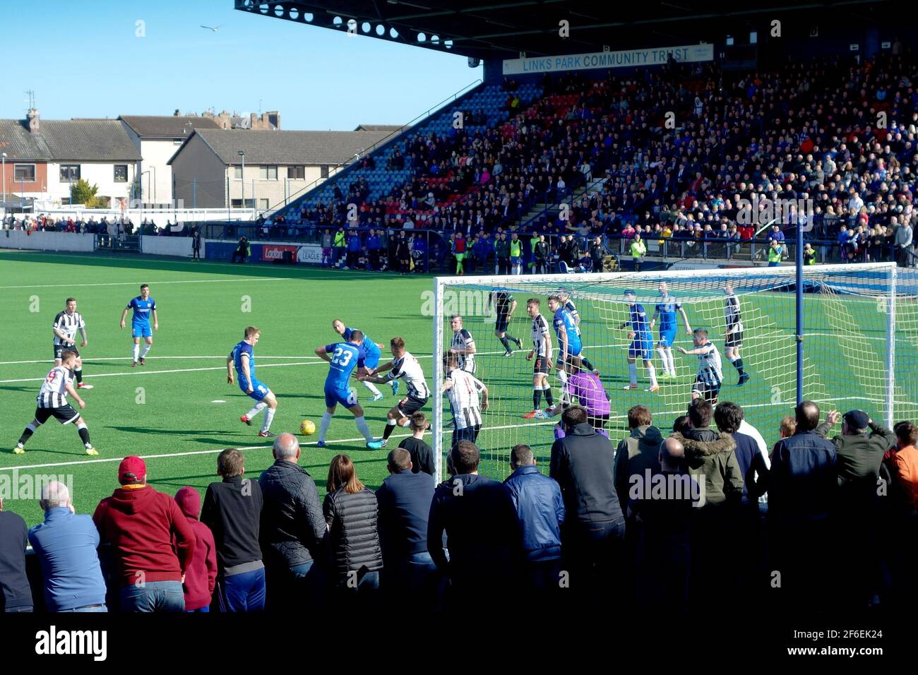 Montrose Football Club, Champions Stock Photo - Alamy