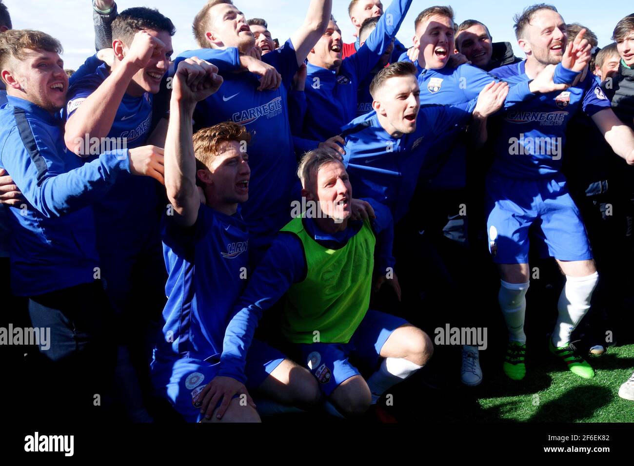 Montrose Football Club, Champions Stock Photo - Alamy