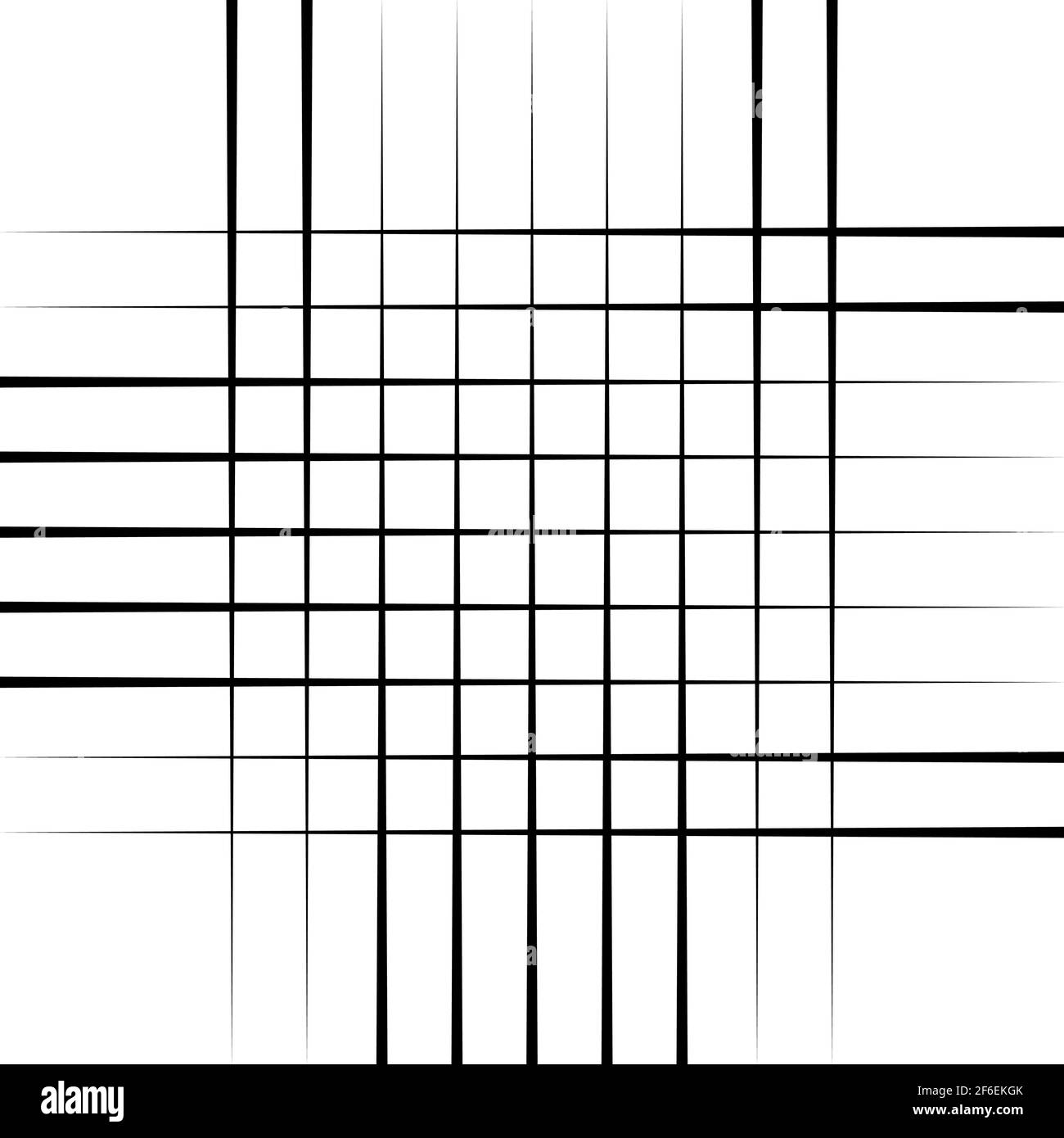 Abstract grid, mesh, lattice, grating geometric element. Intersecting ...