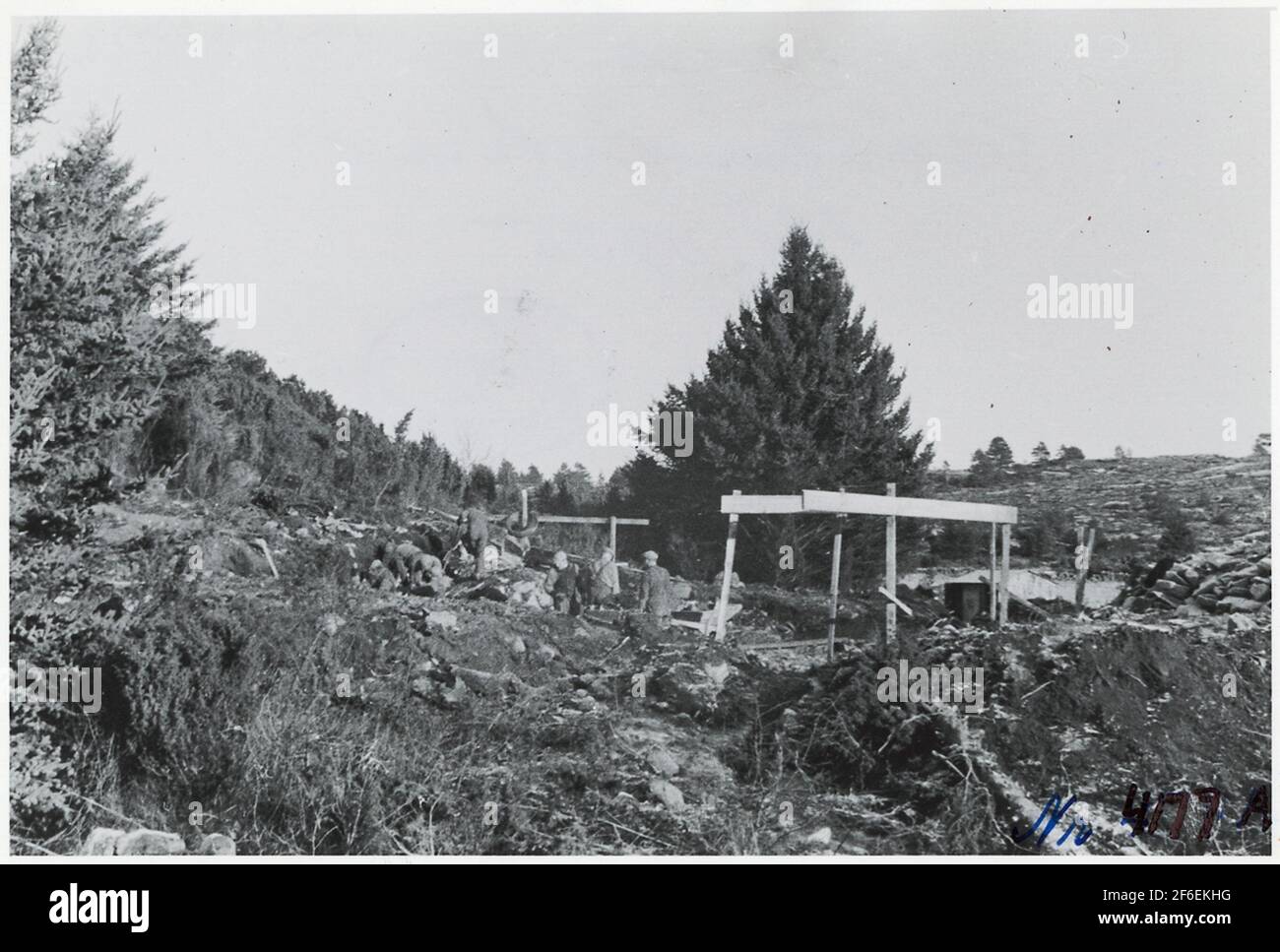 Building of residential buildings at distance Stock Photo - Alamy