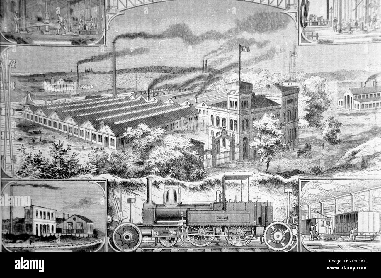 Atlas workshops, drawing Stock Photo - Alamy