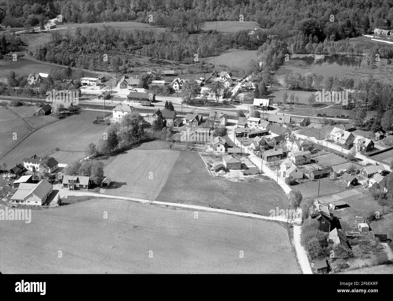 Aerial view of station Stock Photo - Alamy