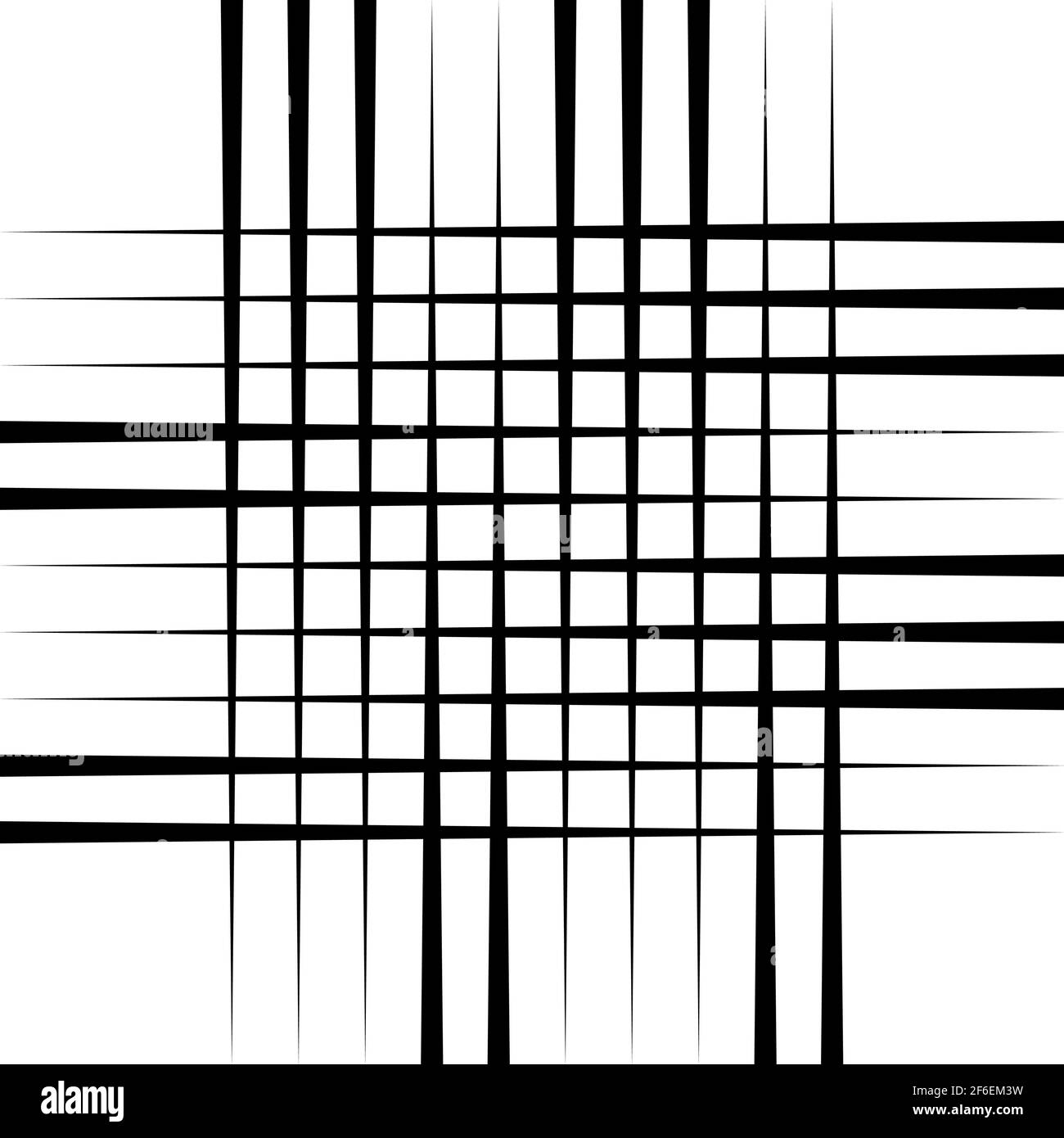 Abstract grid, mesh, lattice, grating geometric element. Intersecting ...