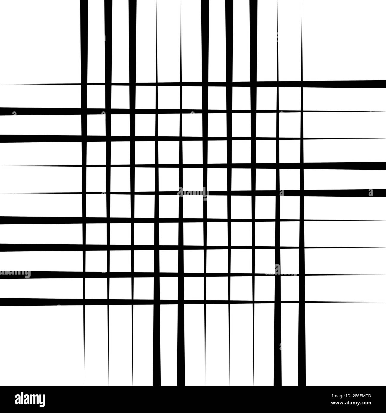 Abstract grid, mesh, lattice, grating geometric element. Intersecting ...