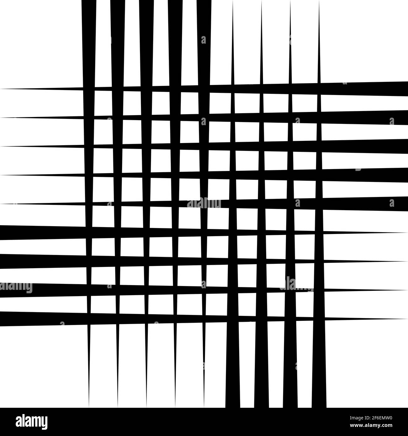 Abstract grid, mesh, lattice, grating geometric element. Intersecting ...