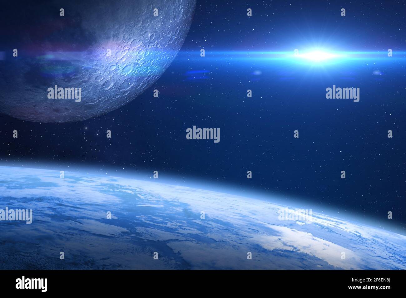 Nasa Sun Earth Moon Model