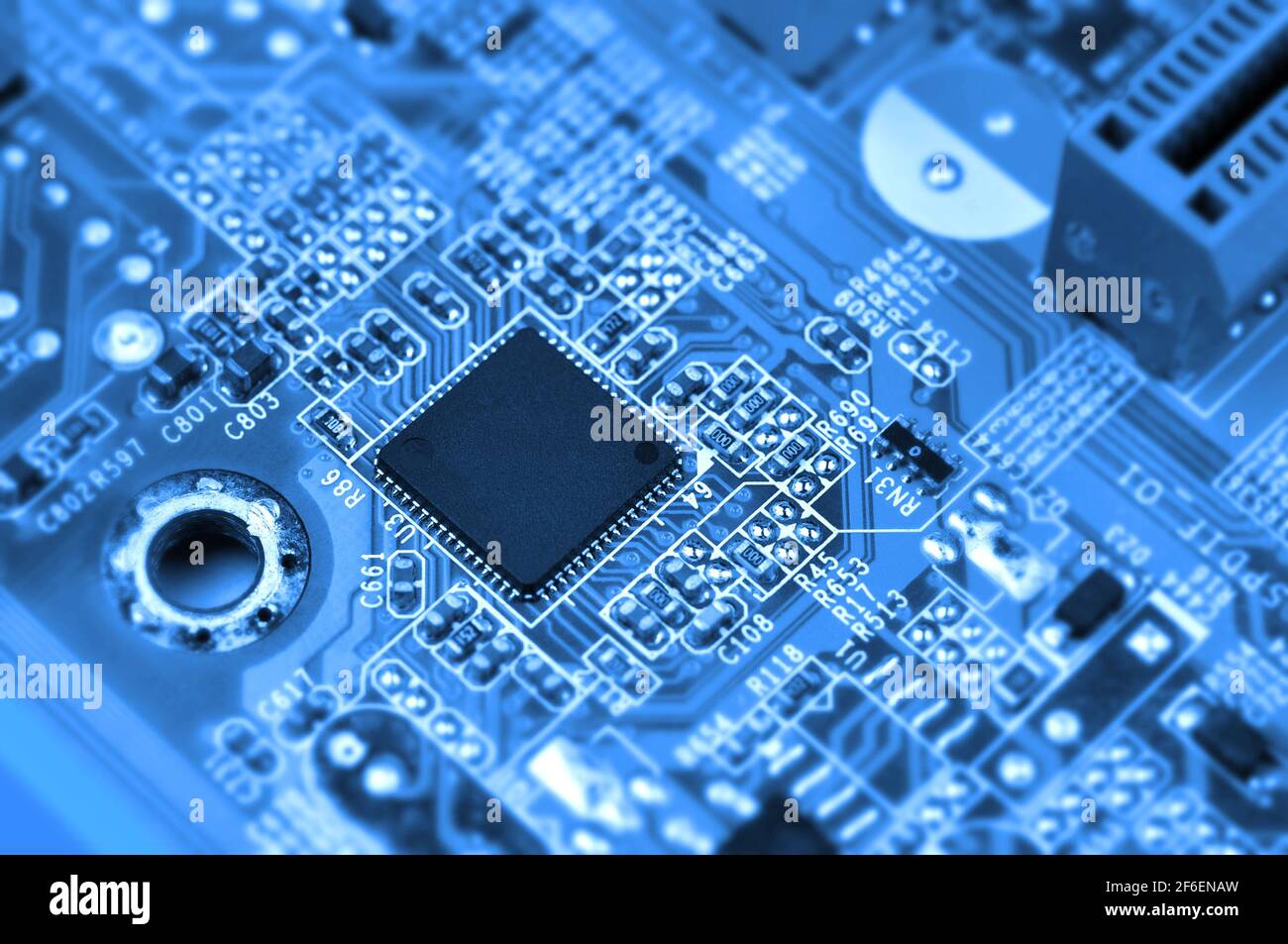 Chip macro hi-res stock photography and images - Alamy