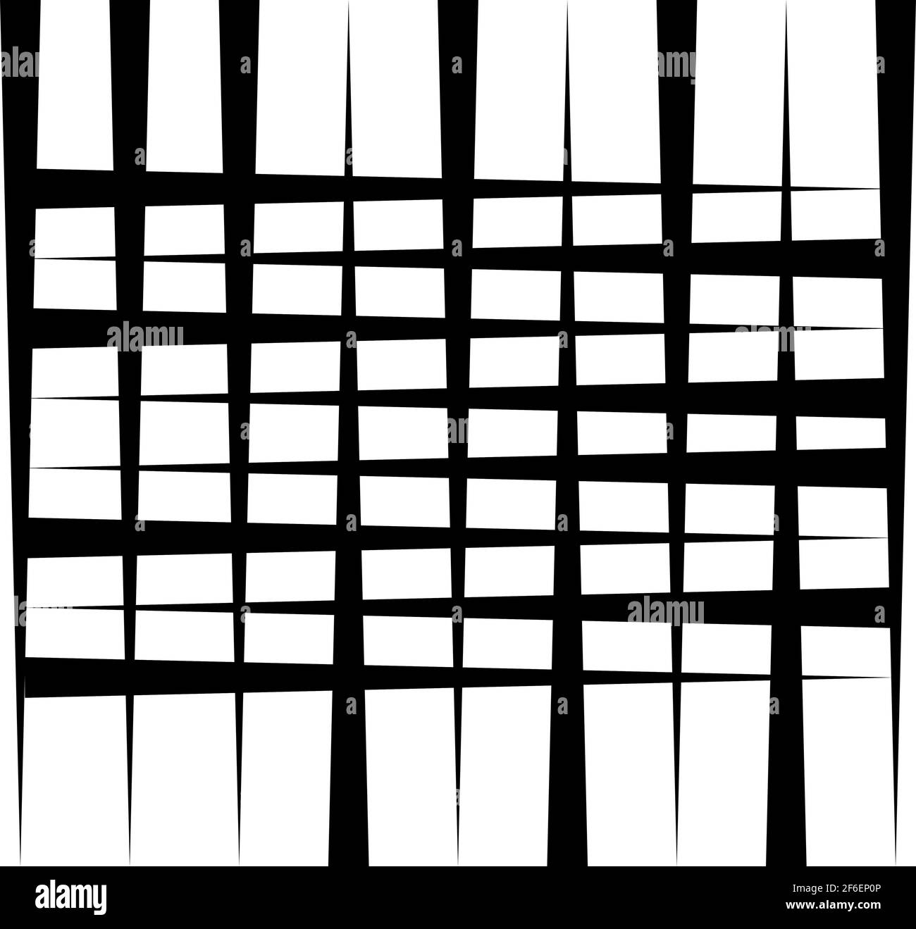 Abstract Grid Mesh Lattice Grating Geometric Element Intersecting