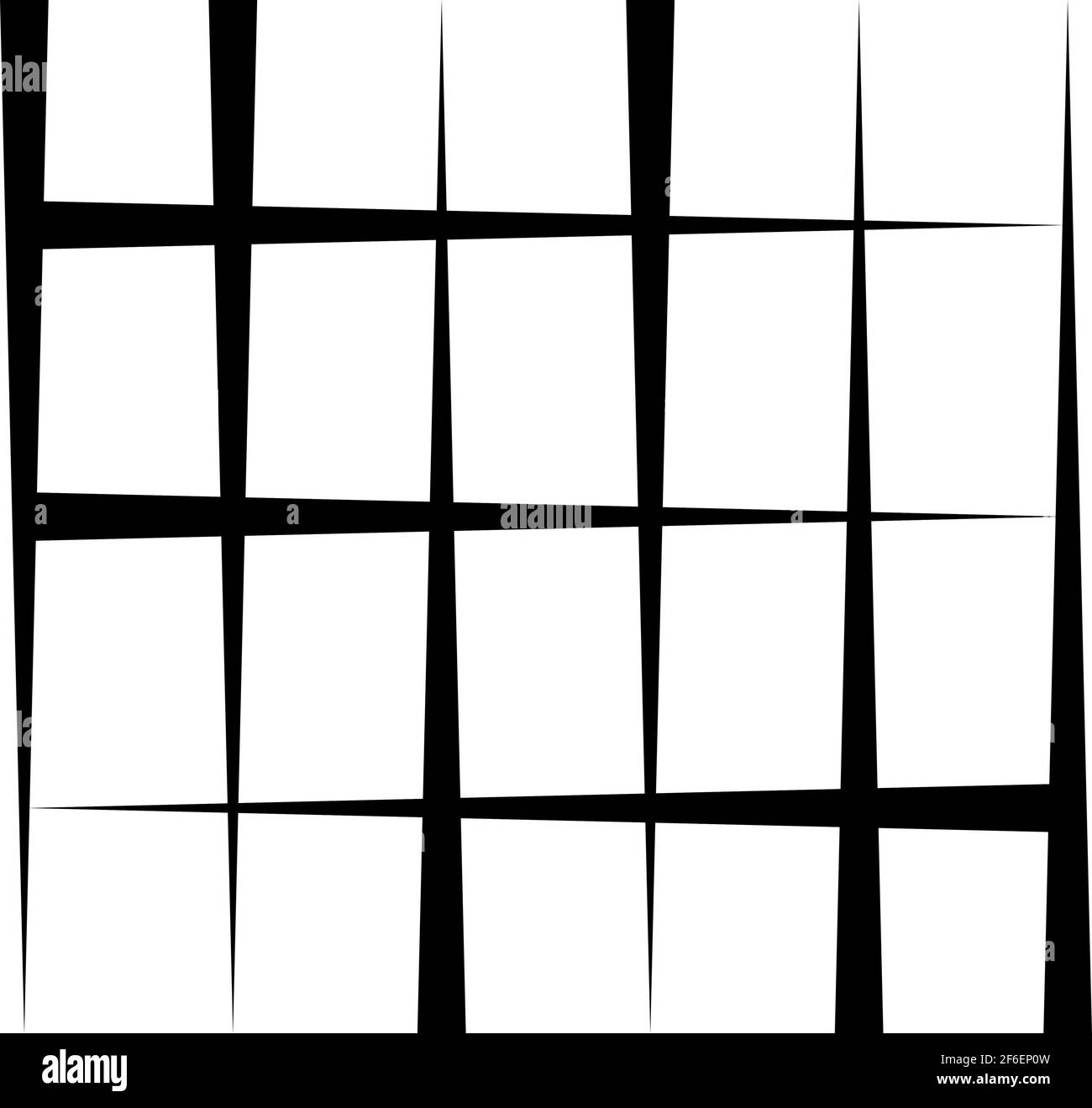 Abstract grid, mesh, lattice, grating geometric element. Intersecting ...