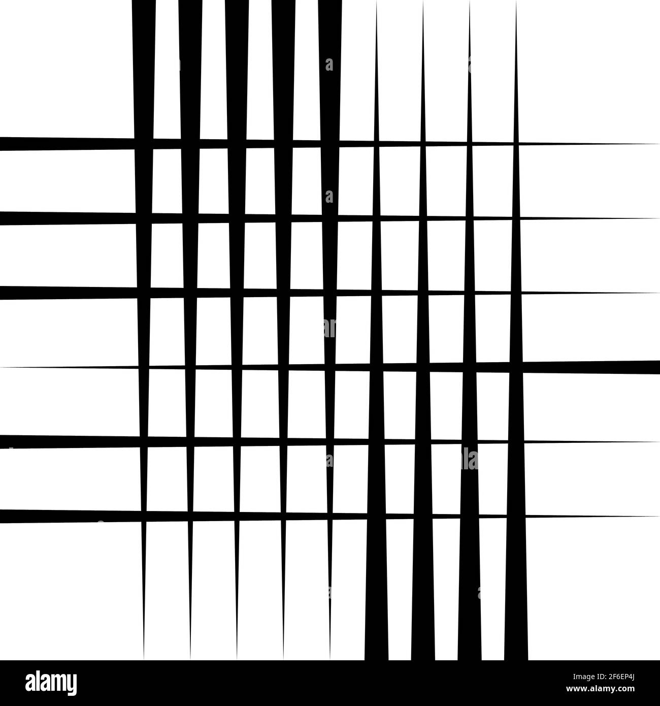 Abstract grid, mesh, lattice, grating geometric element. Intersecting ...