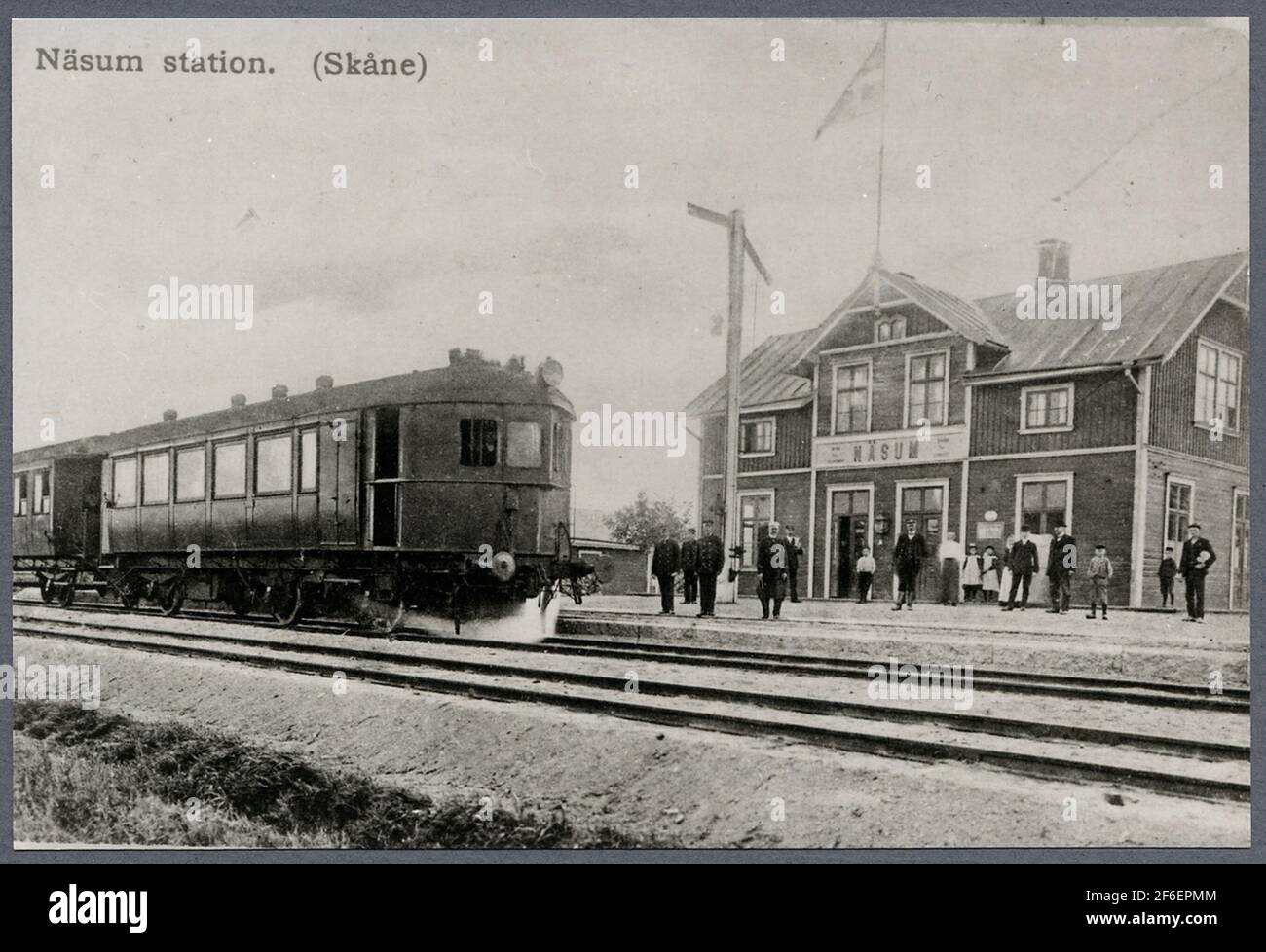 Steam trolley, the feet was built by the Waggon factory in Arlöv in ...